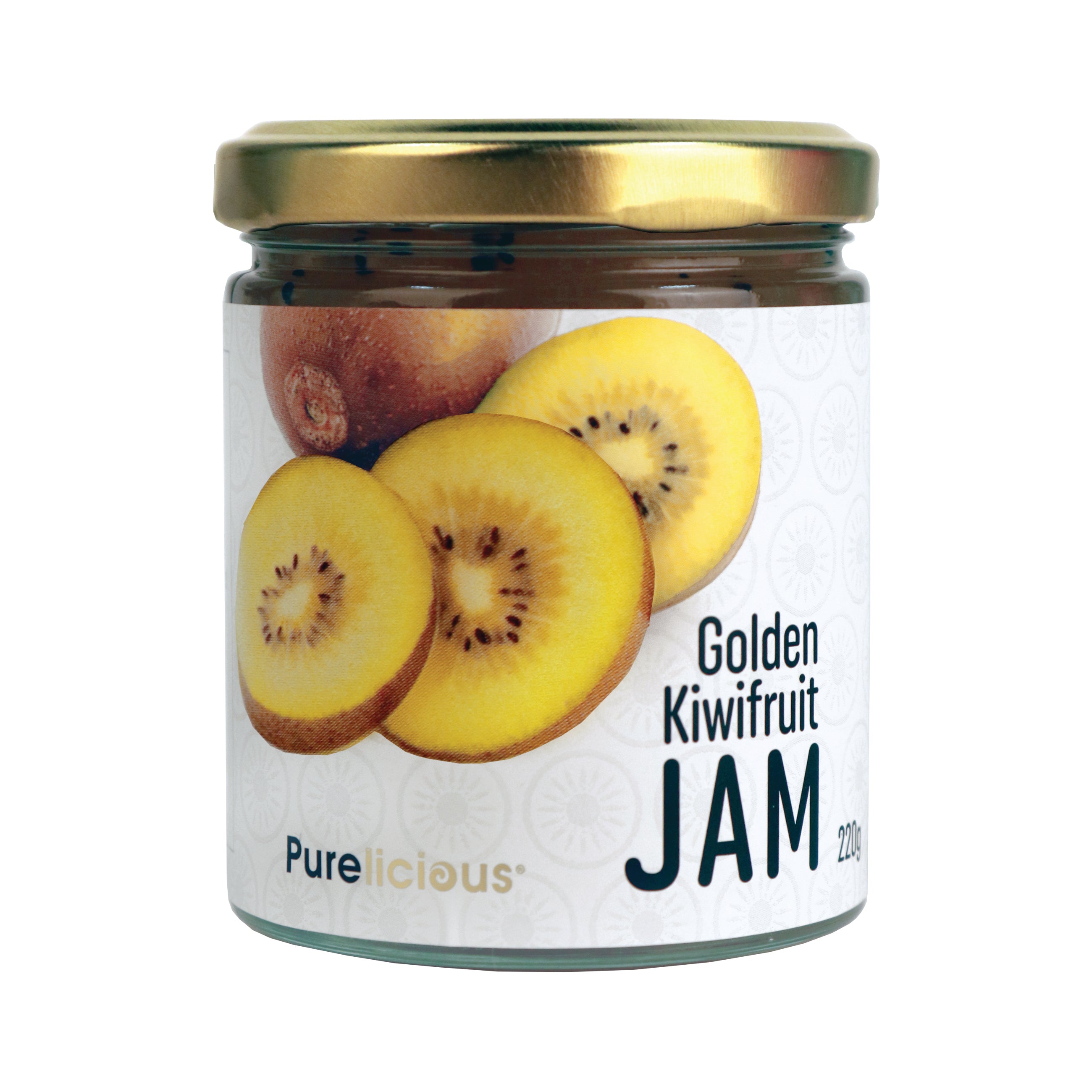 LJGK - Purelicious Jam Golden Kiwifruit 220g – Parrs Products