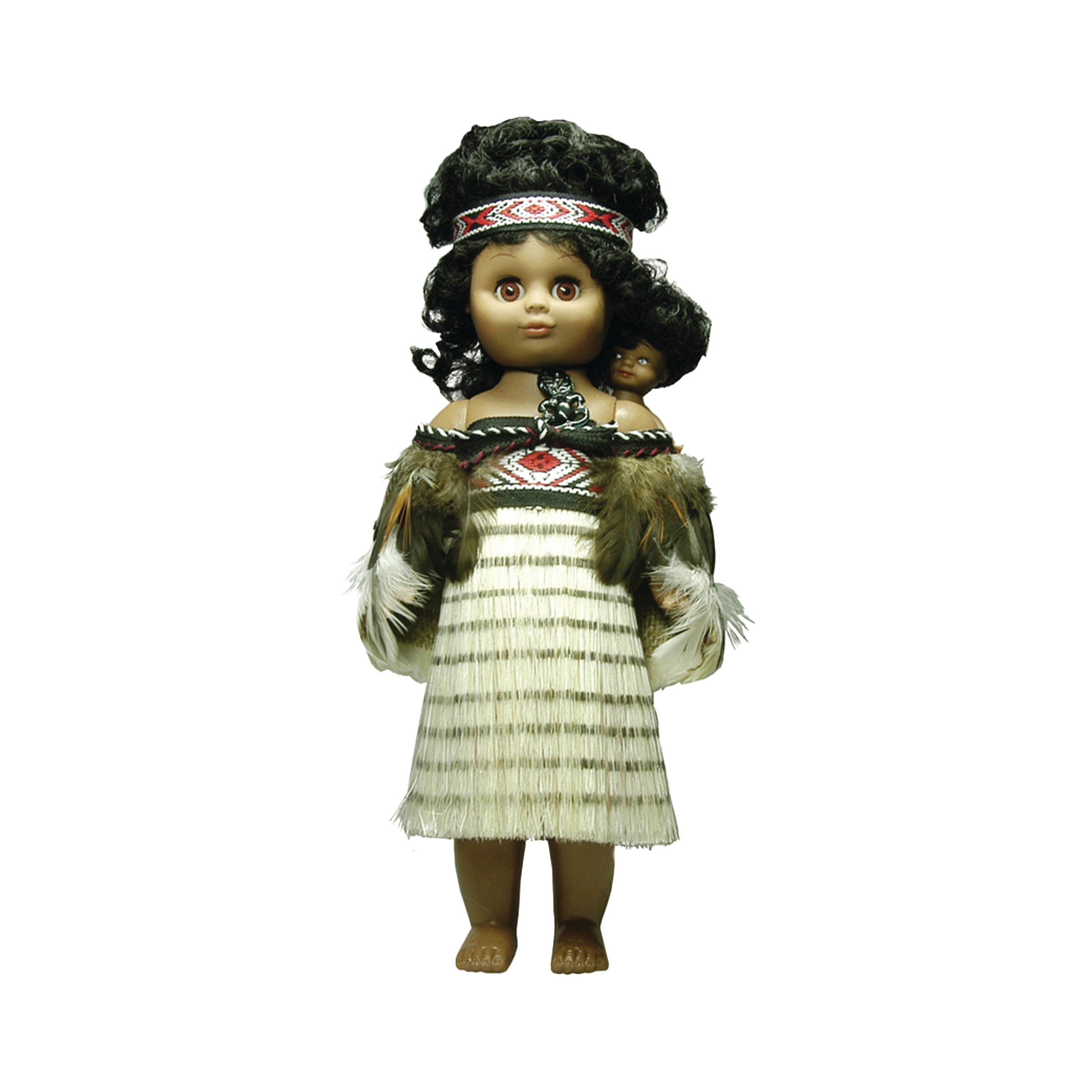 50B - Doll 35cm Wahine Full Feather Cloak Baby – Parrs Products
