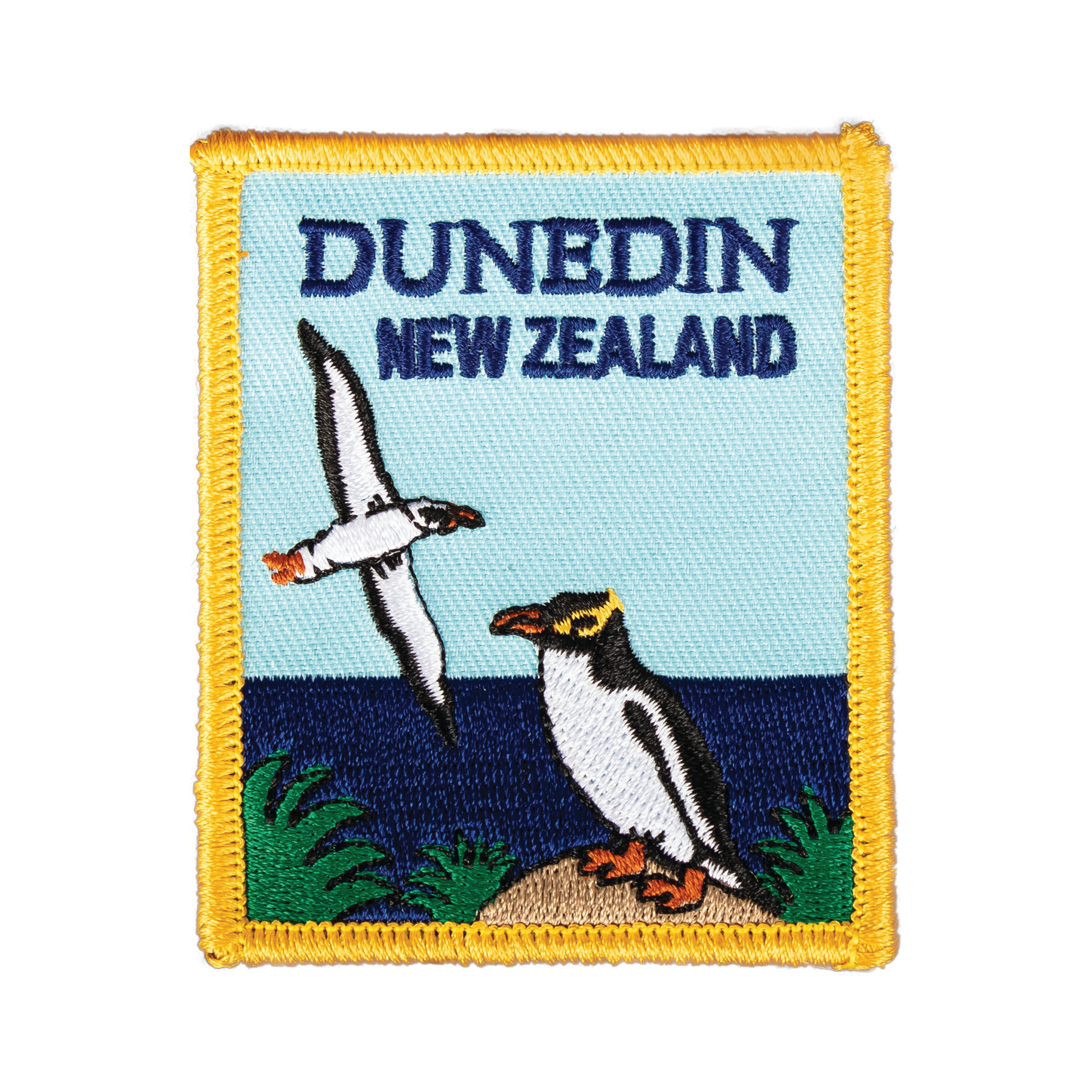 E148 - Patch Dunedin Penguin & Albatr – Parrs Products