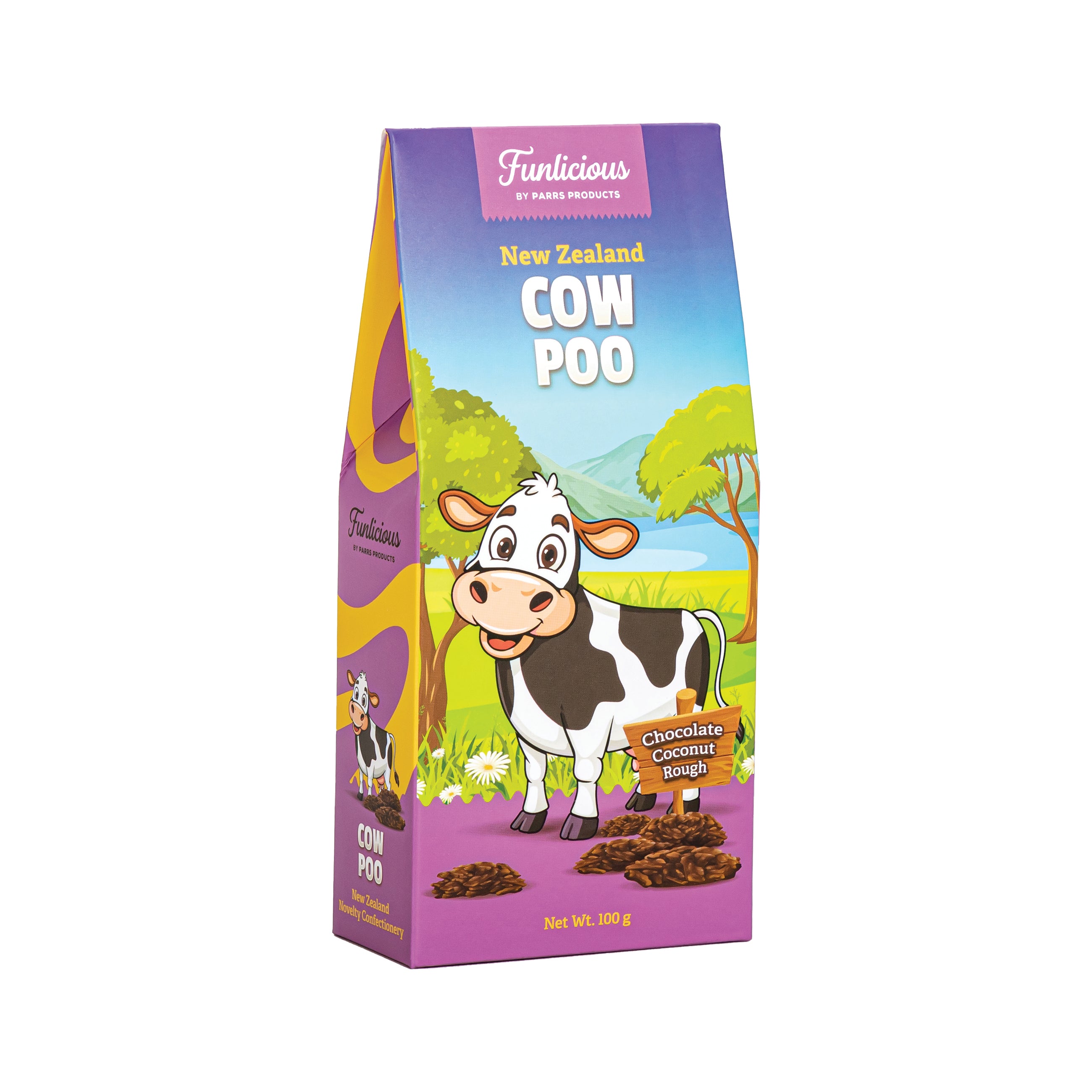 FBCP - Funlicious Boxed Cow Poo 100g – Parrs Products