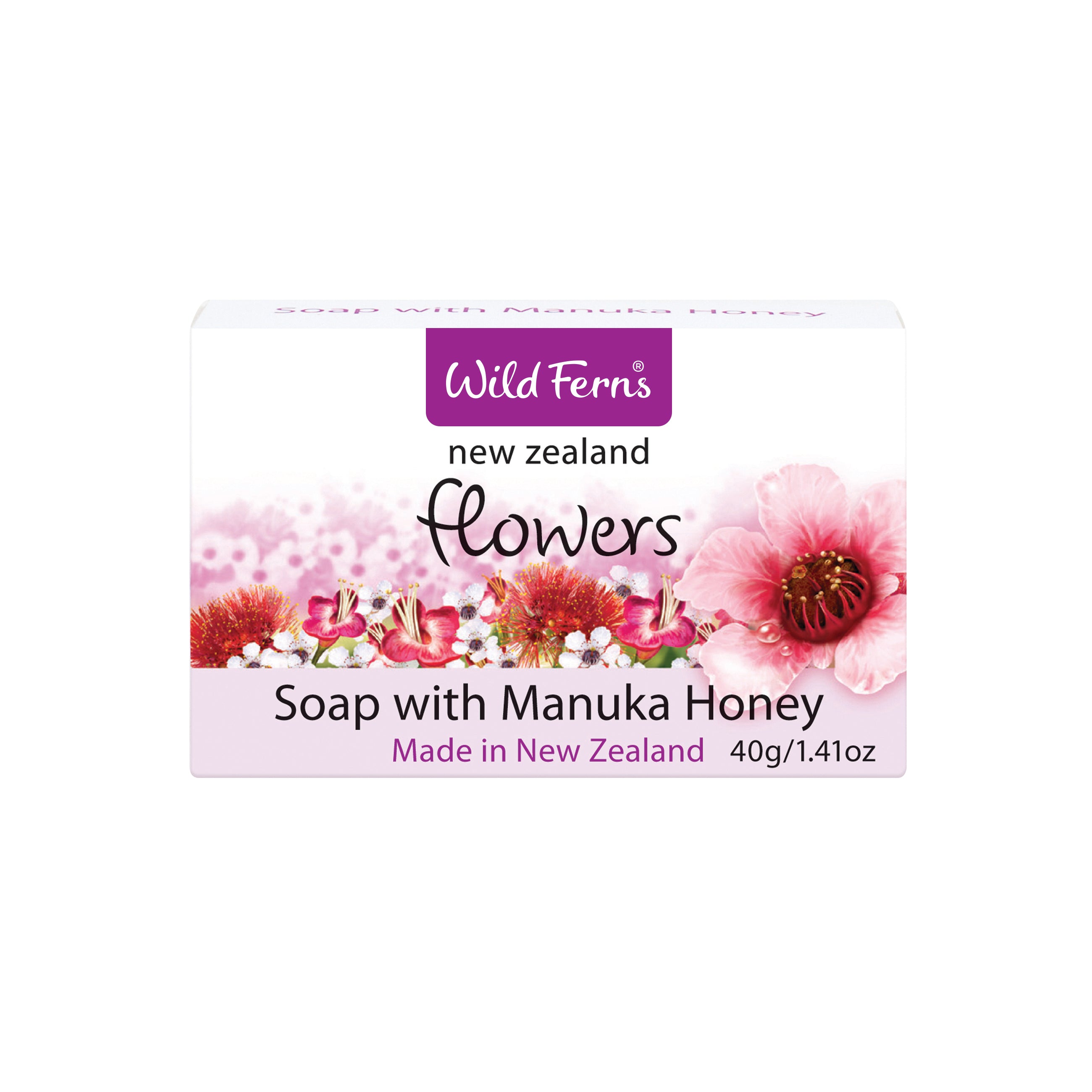 FLGS - Wild Ferns Flowers Guest Soap 40g – Parrs Products