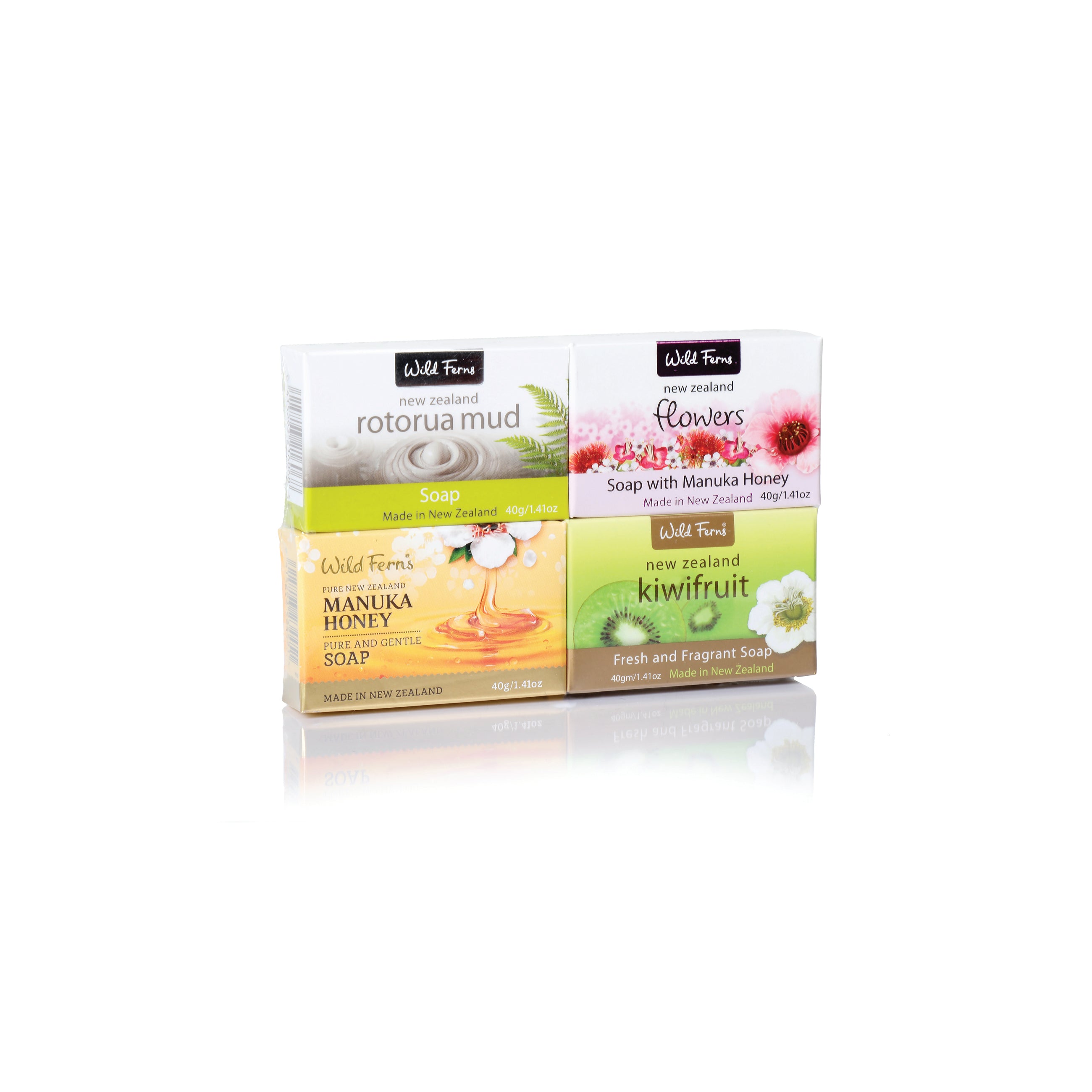 GS4A - Guest Soap 40g Gift 4pk RMGS,FLGS,MNGS,KFGS – Parrs Products