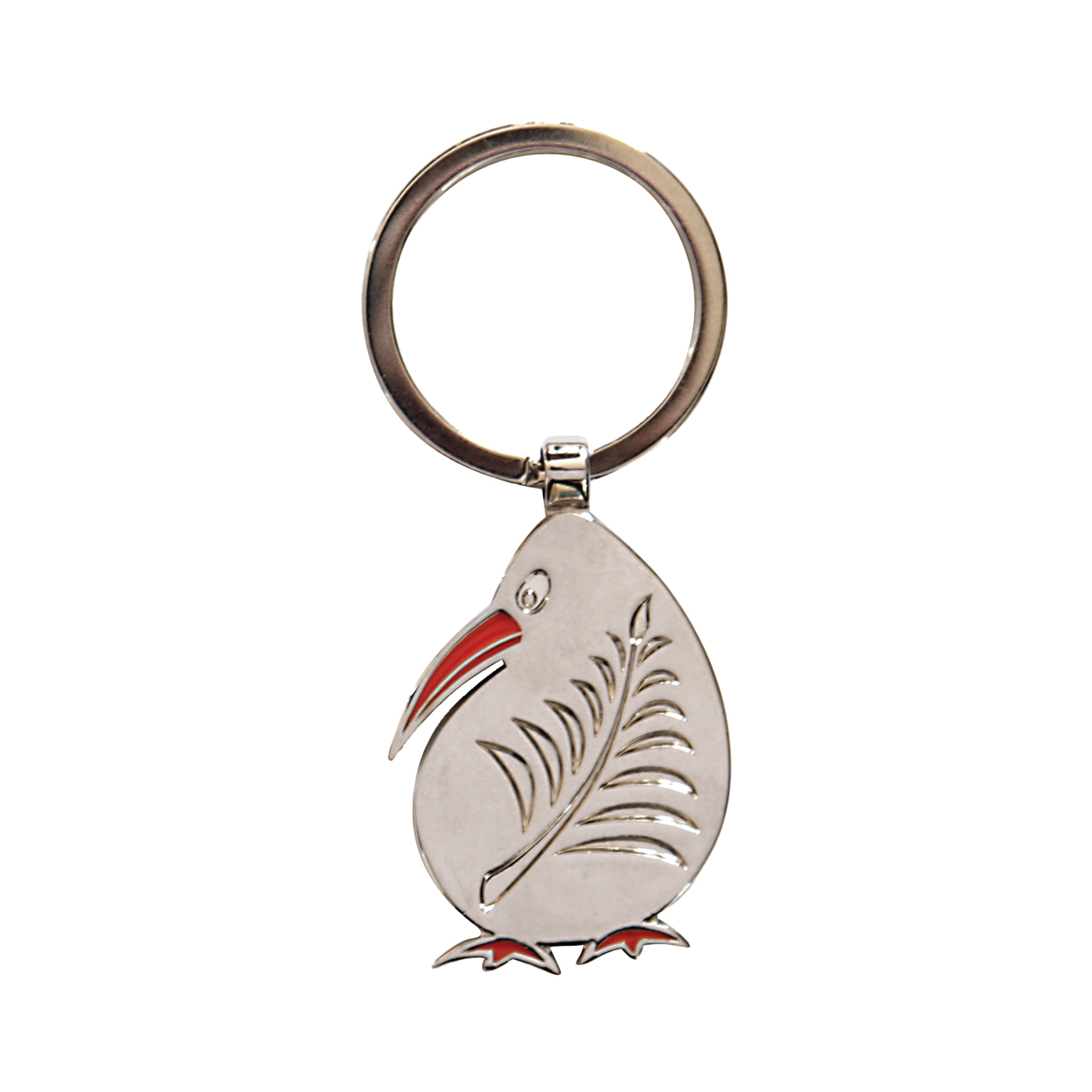KR92 - Keyring Metal Kiwi with Fern – Parrs Products