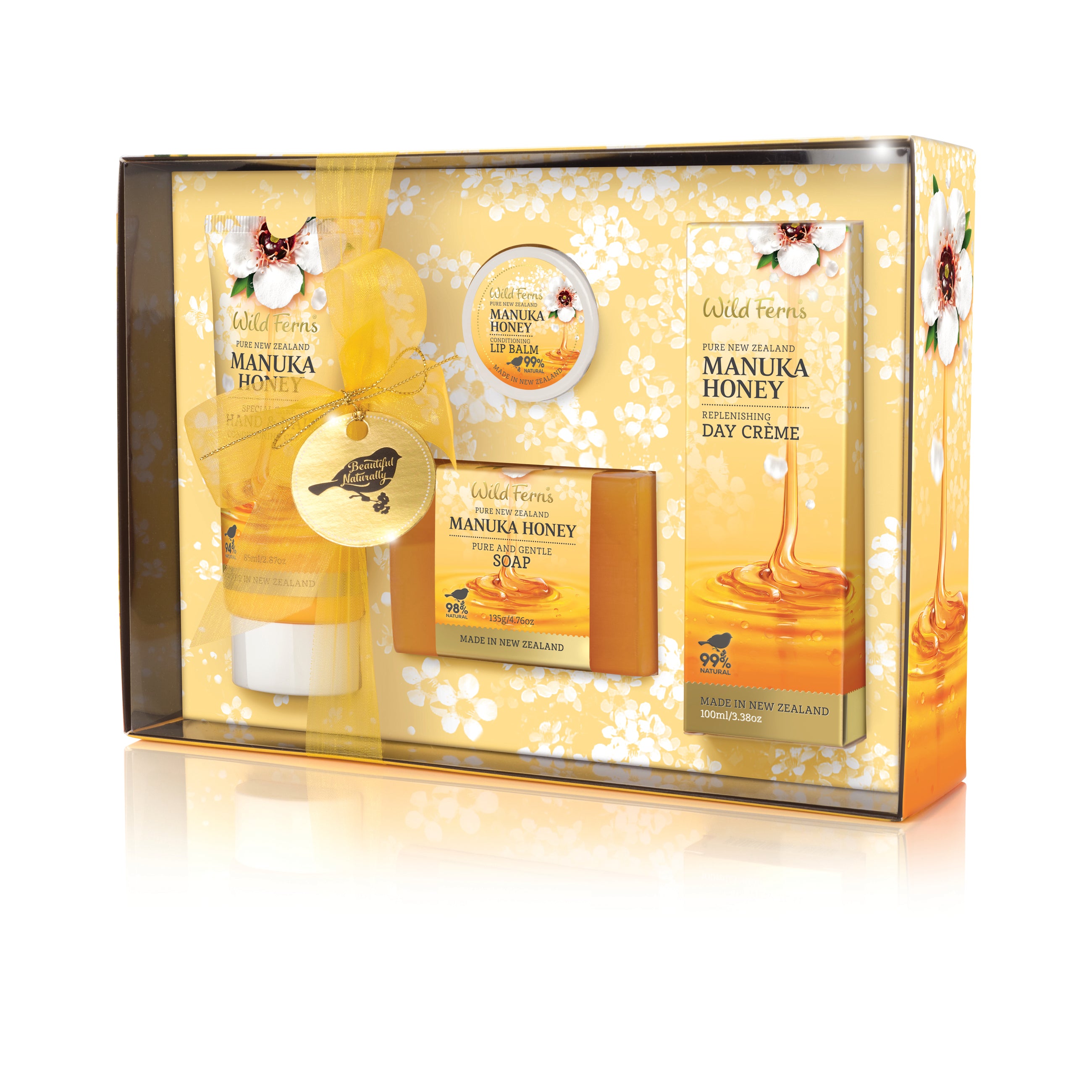 MNGB - Manuka Honey Gift Box (MNHN, MNS, MNLB, MNDC) – Parrs Products
