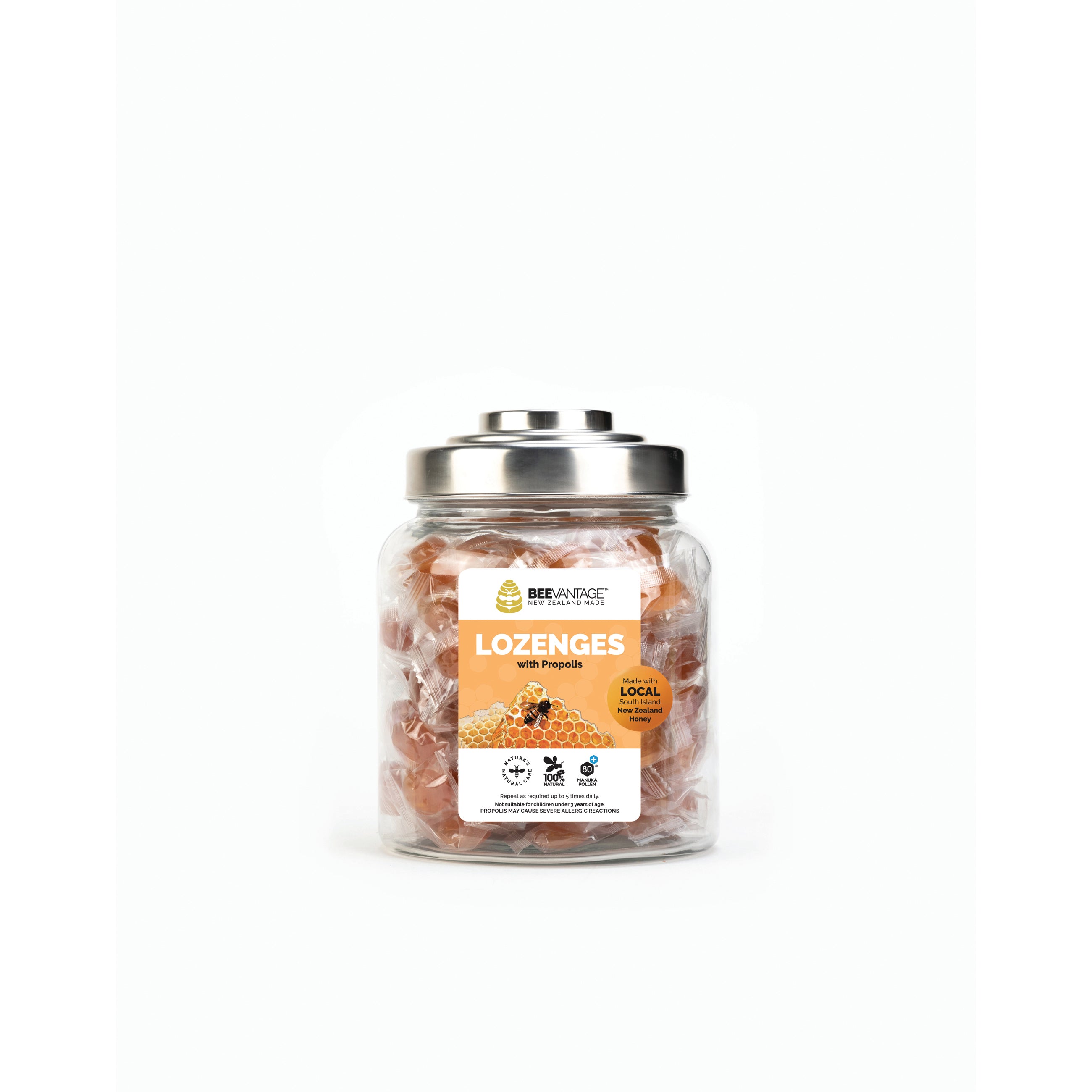 MVLOZS - BeeVantage Lozenges Manuka Honey and Propolis Singles – Parrs ...