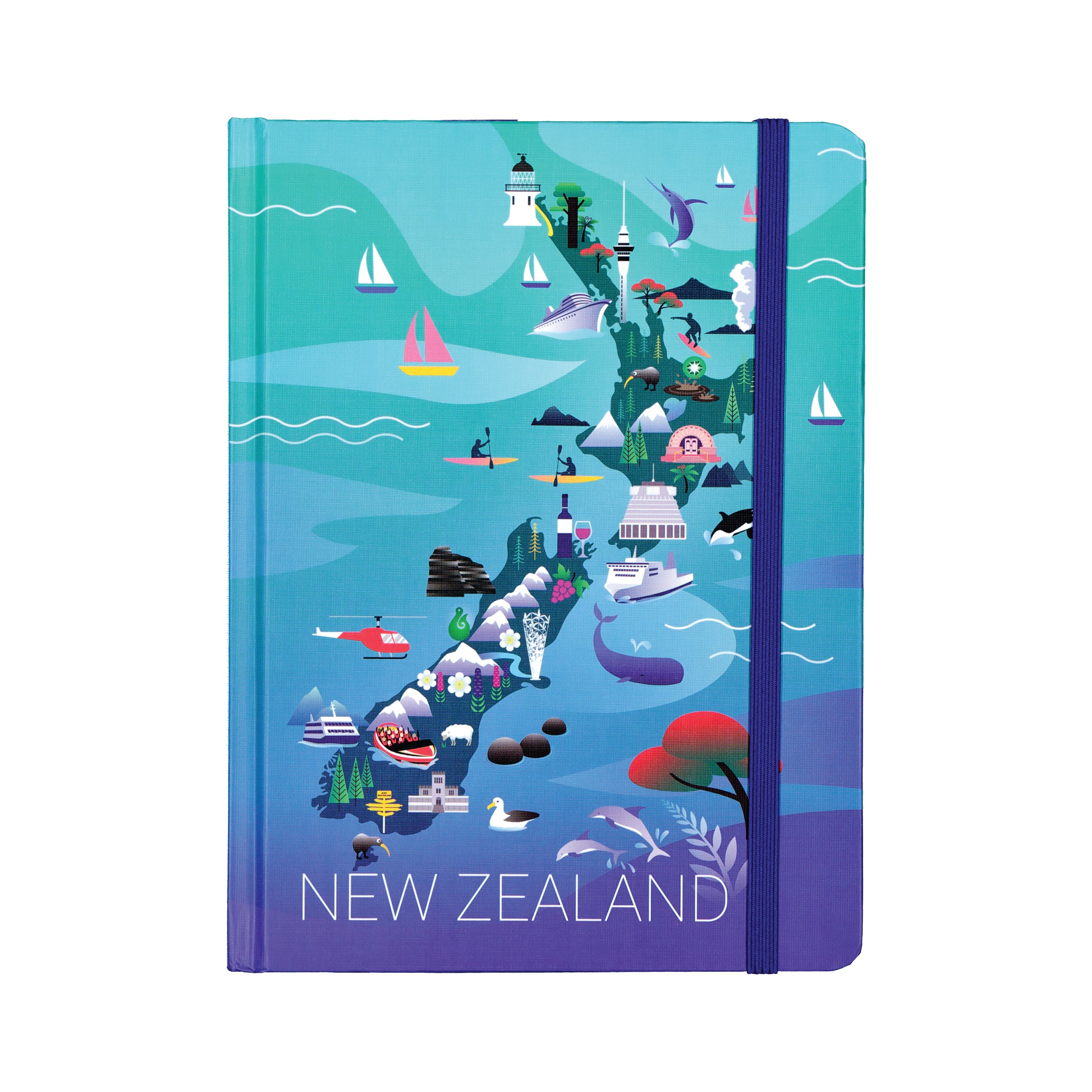 NBMI - Notebook NZ Map & Icons A5 – Parrs Products