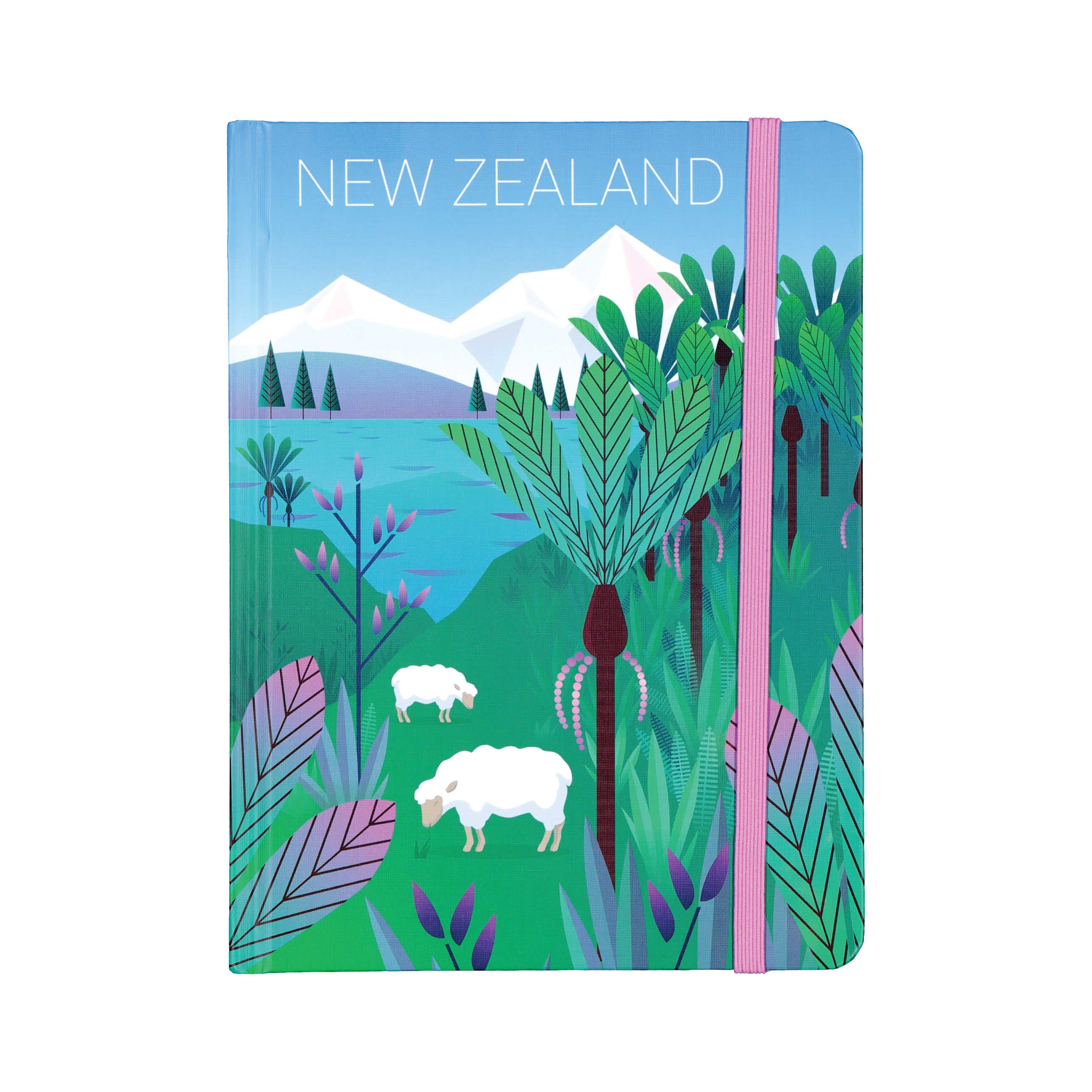 NBSS - Notebook NZ Scene Sheep A5 – Parrs Products